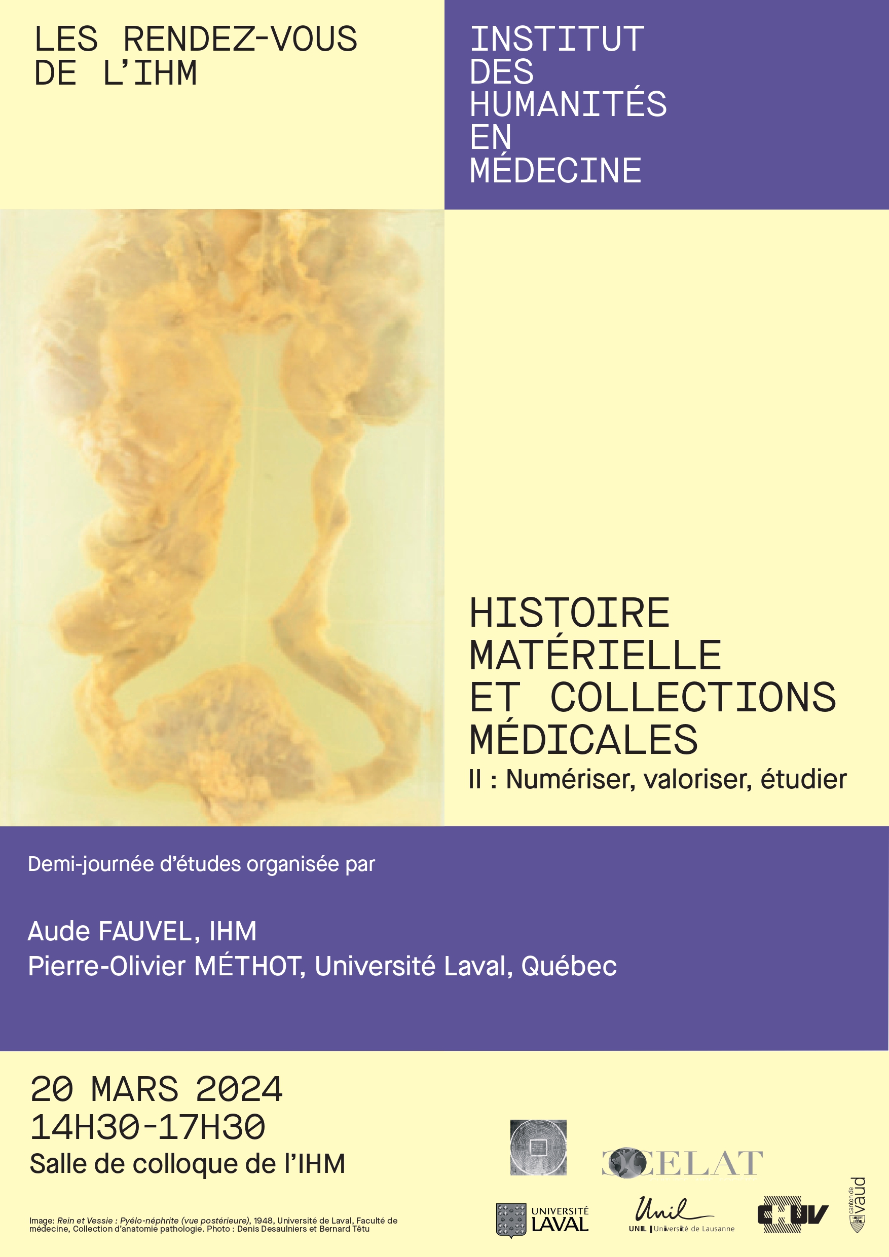 Les Rendez-vous de l'IHM - Institut des humanités en médecine - CHUV